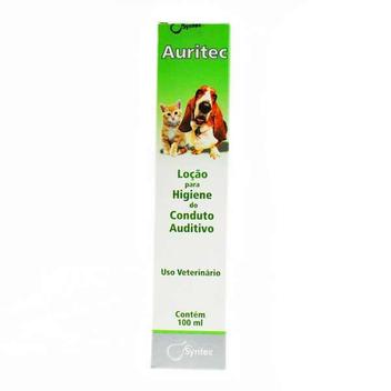 Auritec Loção para Higiene Auditiva - 100 mL - Syntec - Otológico Pet ...