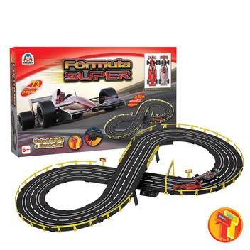 Autorama 40 Pç Auto Pista Elétrico Fórmula Super Carrinho F1 - Braskit ...