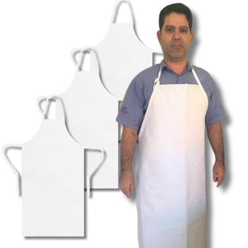 Avental industrial impermeável multi-uso unissex 1,20x70 kit 3un ...