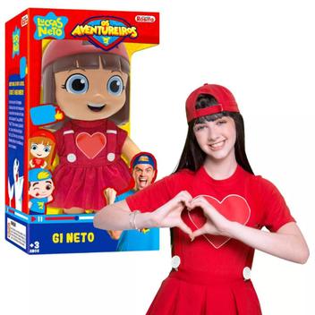 Aventureira Vermelha Boneca Gi Neto Aventureiros Lucas 27cm - BABY ...