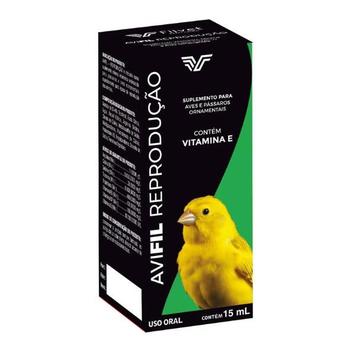 Avifil Reprodução + Vit E 15ml Aumentar Fertilidade De Aves - Filvet ...