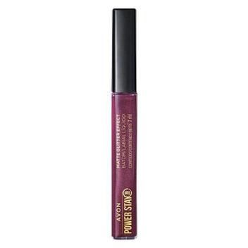 Avon - Power Stay Matte Glitter Batom Líquid Marsala Rad 7ml - Batom ...