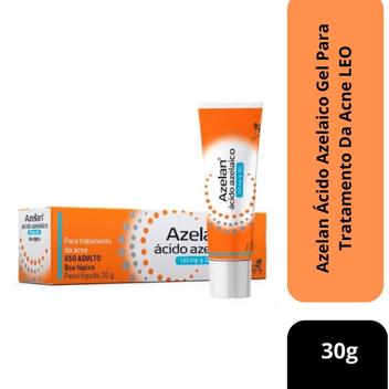 Azelan Ácido Azelaico Gel Para Tratamento Da Acne LEO 30g - Antiacne ...