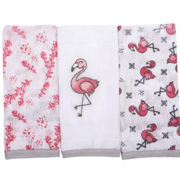 Babete Minasrey Composê Vermelho/Flamingo 311919 - Babete - Magazine Luiza