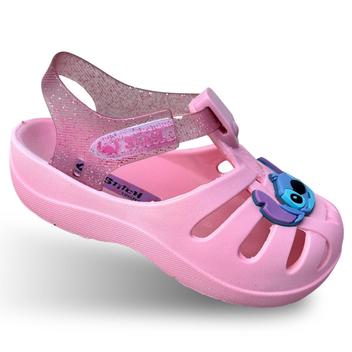 Babuch Infantil Menina Grendene Kids Sandália Stitch Feminina 22303 ...