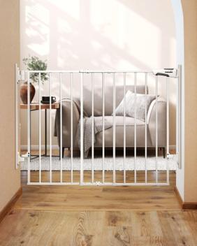 Baby Gate BABELIO Sem Barra Inferior 68-114 cm com fechamento ...
