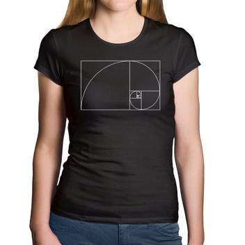 Baby Look Algodão Proporção Áurea Fibonacci - Foca na Moda - Camiseta ...