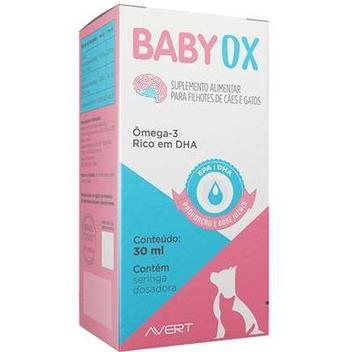 Baby ox avert 30 ml - Ômega 3 para Pet - Magazine Luiza