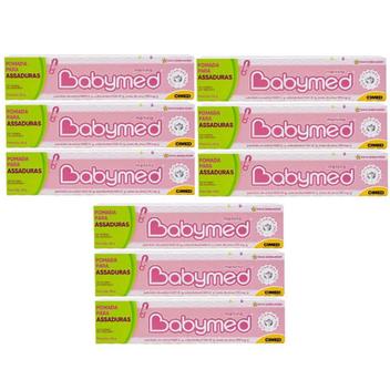 Babymed Kit C/9 Menina barato rosinha cremosa - Creme/ Pomada para ...