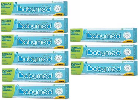 Babymed Pomada tratamento kit com 9x45g Azul Bebê Menino - Cimed ...