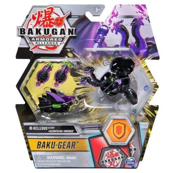 Bakugan Nillious + Scorching Swords Baku-Gear - Sunny 2081 - Bonecos - Magazine Luiza