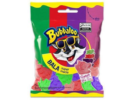 Bala Bubbaloo Sortida Mix 75g Pacote - Balas - Magazine Luiza