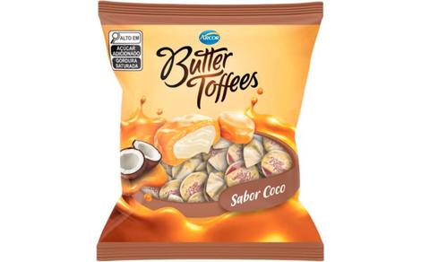 Bala Butter Toffe Coco Arcor 500gr - Balas - Magazine Luiza