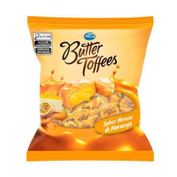 Bala Butter Toffe Maracuja 100g Arcor - Balas - Magazine Luiza