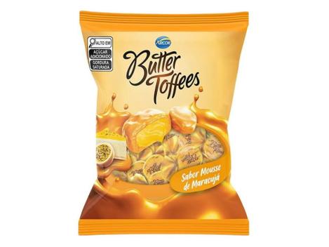 Bala Butter Toffes Arcor Pacote 500g - Butter Toffees - Balas ...