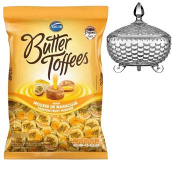 Bala Caramelo Butter Toffees 500gr Maracujá Com Mini Baleiro - Arcor ...