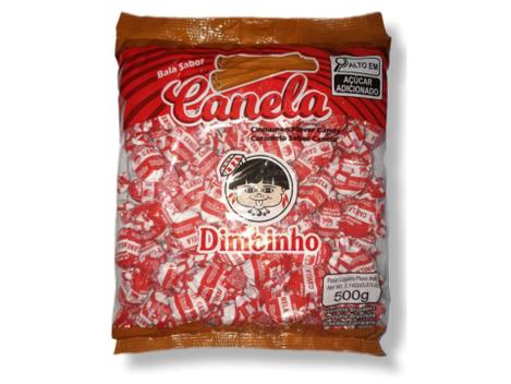 Bala de Canela Dimbinho 500g - Balas - Magazine Luiza