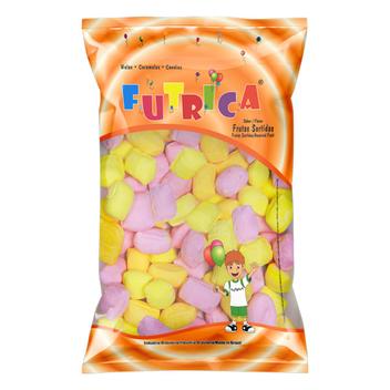 Bala de Coco Colorida Sortida - 400g - Futrica - Balas - Magazine Luiza