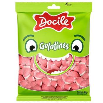 Bala De Goma Beijo 1Kg - Docile - Balas - Magazine Luiza