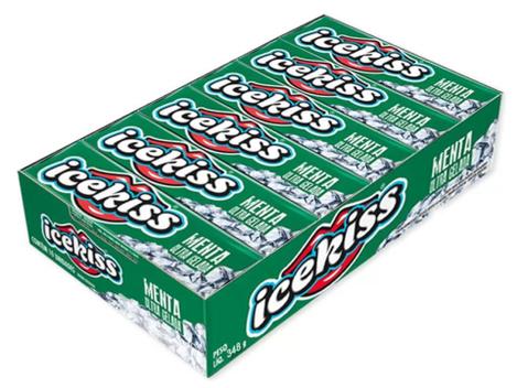 Bala Drops Icekiss Menta C/ 12un 348g - Balas - Magazine Luiza