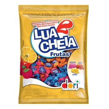 Bala Lua Cheia Mastigável Frutas - 400g - Dori - Balas - Magazine Luiza