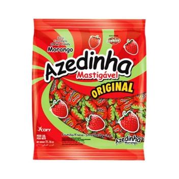 Bala Mastigavel Azedinha Morango 500g - Cory - Balas - Magazine Luiza