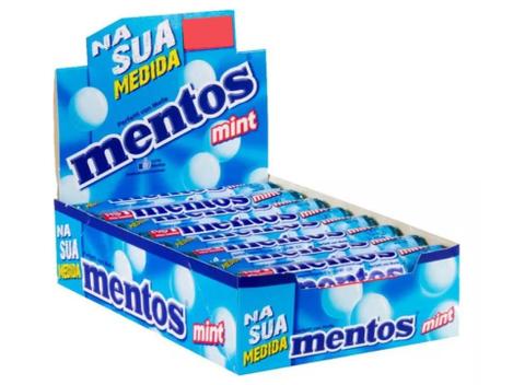 Bala Mentos Menta Sua Medida C/ 16un 472g - Balas - Magazine Luiza