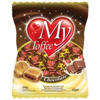 Bala Riclan My Toffee Leite Chocolate 500g - Balas - Magazine Luiza