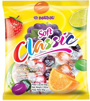 Bala soft classica sortidas 500gr - BERBAU - Balas - Magazine Luiza