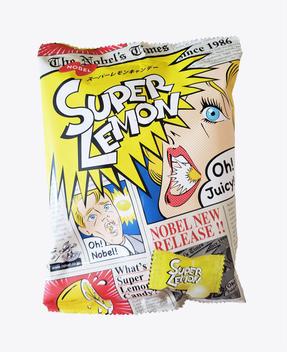 Bala Super Lemon Japonesa Importada - Nobel - Balas - Magazine Luiza