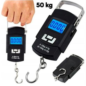 Balança De Mão Digital Para Pesar Mala Bolsa E Peixe - Até 50Kg ...