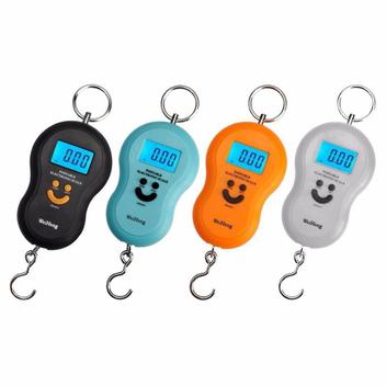 Balança Gancho 50kg Digital Mala Pescaria Bagagem Bolsa Precisao ...