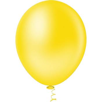 Balão Redondo Nº 50 Amarelo (pacote com 50 Unidades) - Riberball ...