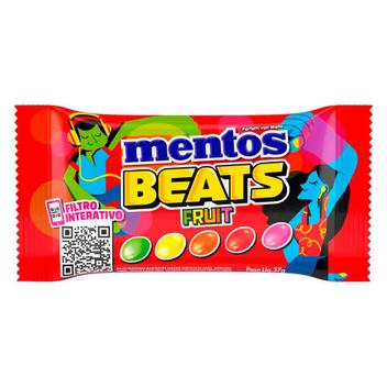 Balas Mastigáveis Mentos Beats Fruit 37g - Balas - Magazine Luiza