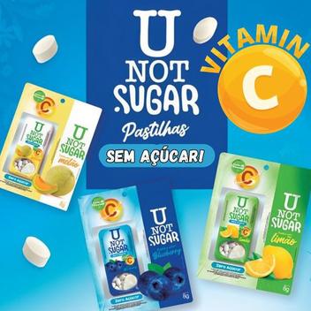 Balas Pastilhas Deliciosas 0 Açúcar Sabor de Frutas Com Vitamina C ...