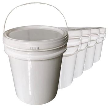 Balde 5L Para Tintaâ 5 Pçs - Nastripack - Balde de Limpeza - Magazine Luiza