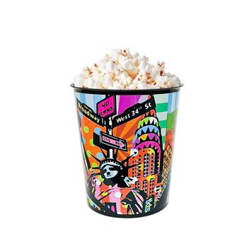 Balde De Pipoca Gigante Filmes Casa Cinema 7 Litros Estampado - Usual ...