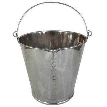 Balde Graduado Aço Inox Com Bico 15L Lpk-Bg15B Lapek - Balde de Limpeza ...