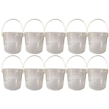 Balde Jogo 2.2L Transp 10 Pçs - Nastripack - Balde de Gelo - Magazine Luiza