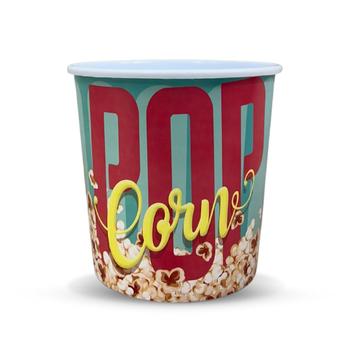 Balde Pipoca Decorado Pop Corn Pote Médio 3 Litros Usual - Usual ...