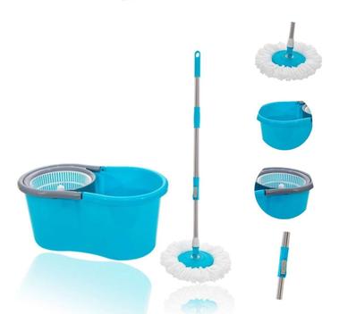 Balde Spin Mop 360 Com Esfregão - 123 Clean - 123Util - Mop - Magazine ...