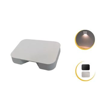 Balizador Mini Led 1,5w Sobrepor Escada Corredor Pto Ou Bco - Opus ...