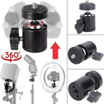 Ball Head Bola Rotativa Cabeça Tripé Suporte Universal Reclinável ...