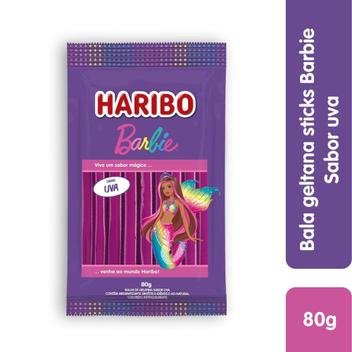 Balla sticks barbie uva 80g - HARIBO - Balas - Magazine Luiza