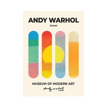 Banana Zebra Vodka Poster Canvas Andy Warhol Arte Abstrata De Parede ...