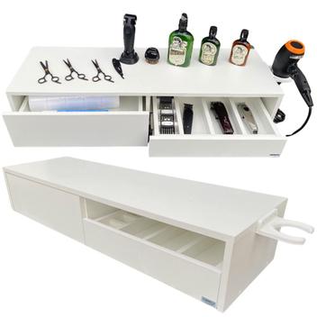 Bancada Console Barbearia Em Mdf Com Porta Maquinas E Pentes - Sukev ...