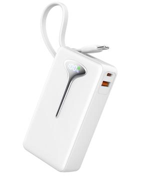 Banco de potência Hosgubo 10000mAh 22,5 W de carregamento rápido USB-C ...