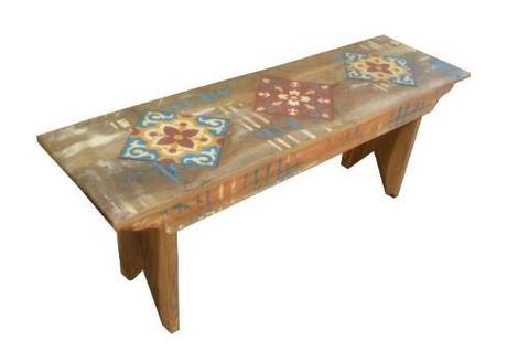 Banco Mineiro Ladrilhar II em Madeira de Demolição - Cód 2235 ...