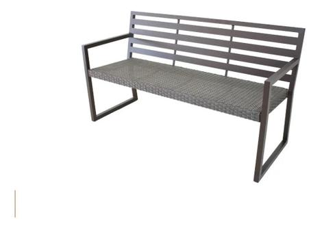 Banco Namoradeira Aluminio Fibra De Jardim Varanda Piscina - Sarah ...