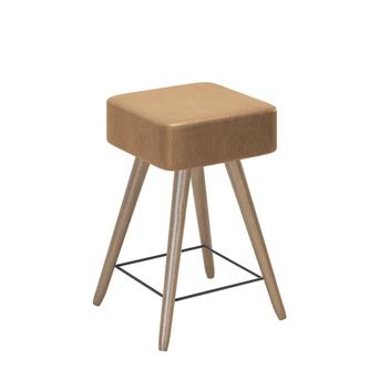 Banco Rio Retrô 50cm - Madeira e Assento Acolchoado - SALA ONE - Outros ...